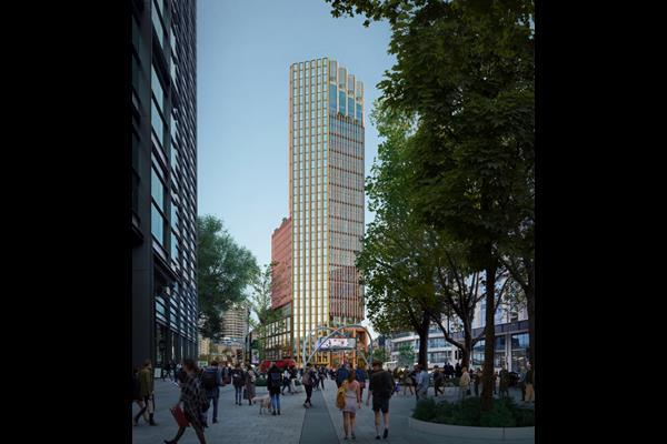 KPF’s Old Street roundabout tower submitted for planning | News ...